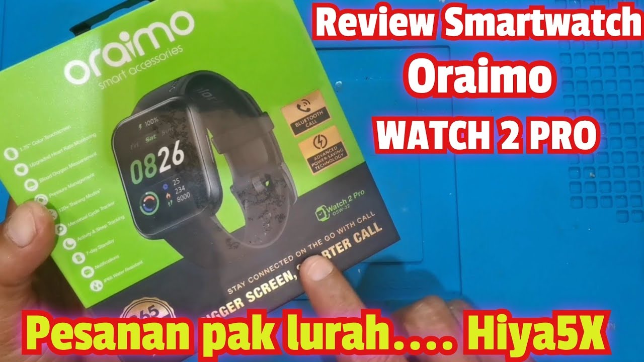 Review Smartwatch Oraimo watch 2 pro - YouTube