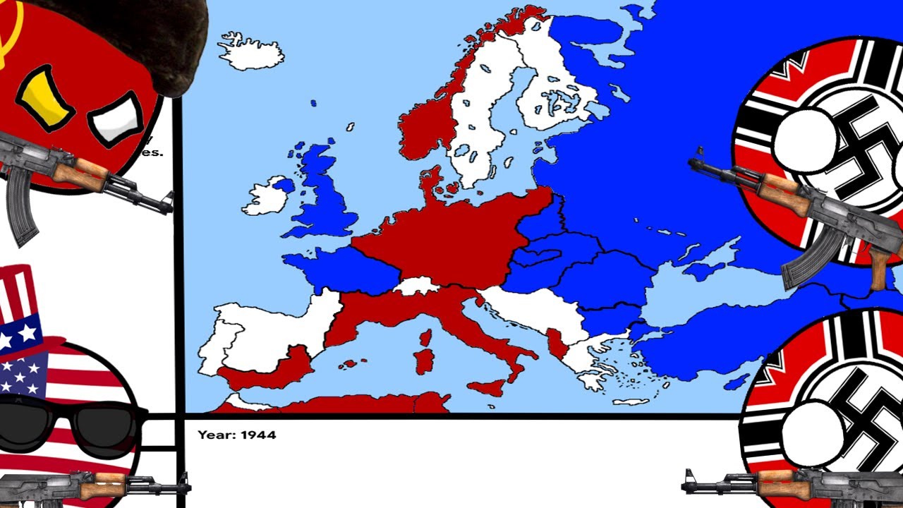 Alternate WW2 Scenario, still Allied Victory - YouTube