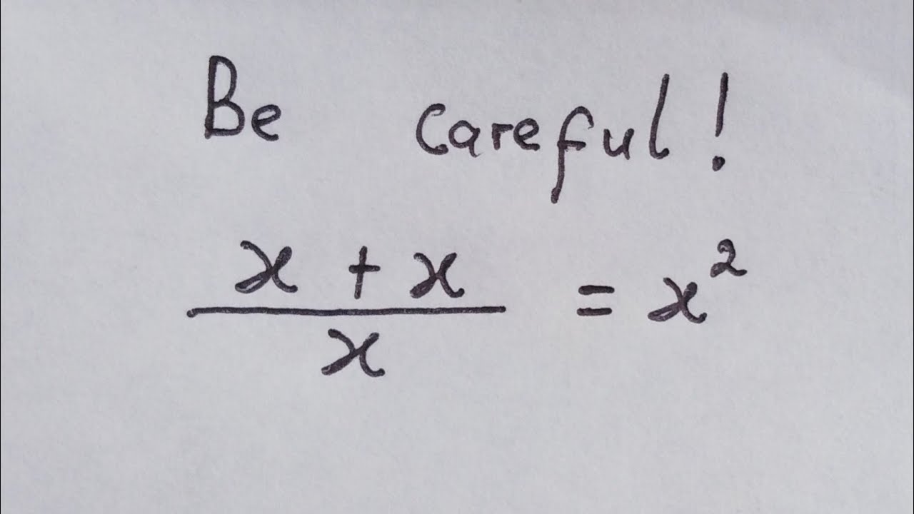 Interesting algebraic equation | Can you solve ? - YouTube