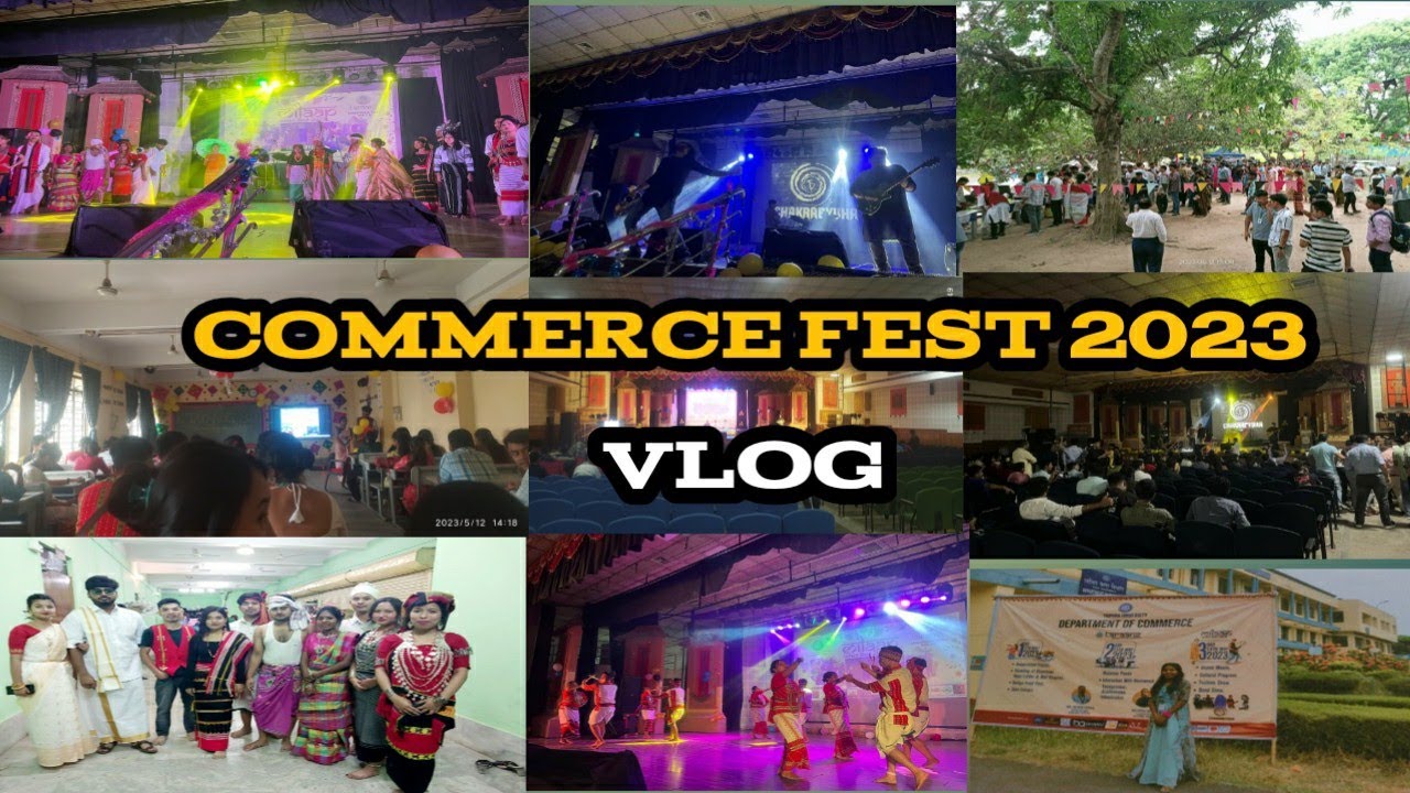 Commerce fest 2023|Taraang vol. 3|Tripura university|Agartala|part-1 ...