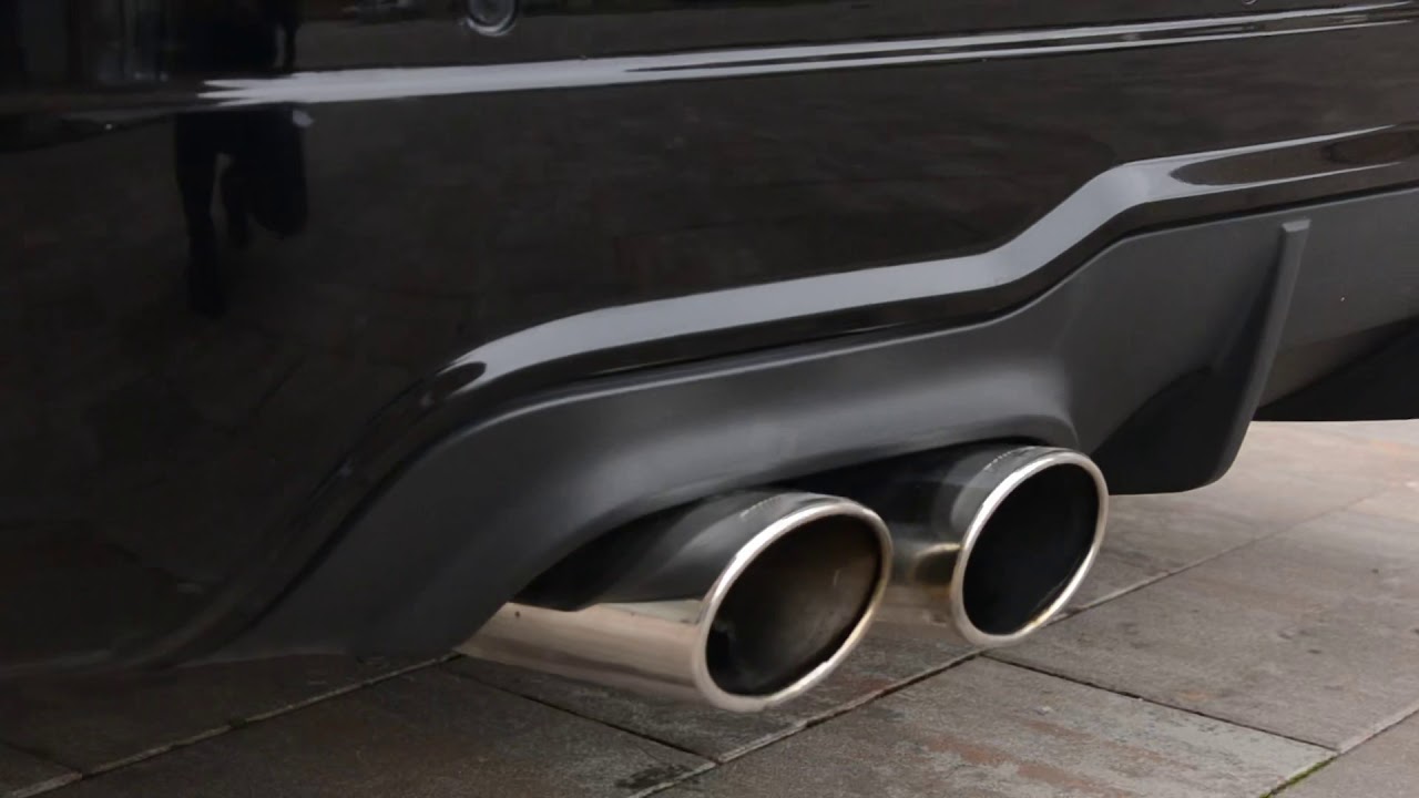 C350 w204 to c63 amg exhaust system - YouTube