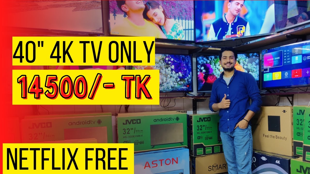 40" android TV price list 2022 | jvco tv Bangladesh price list 2022 ...