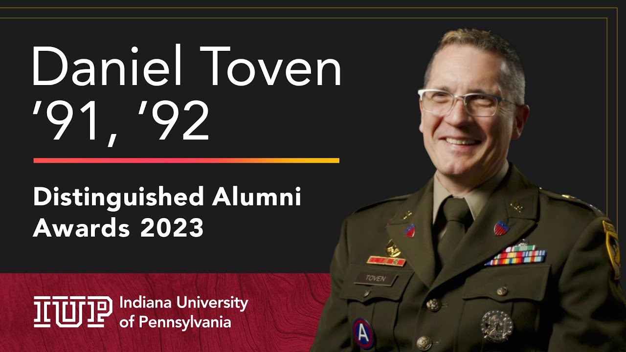 Daniel Toven ’91, ’92: Distinguished Alumni Awards 2023 - YouTube