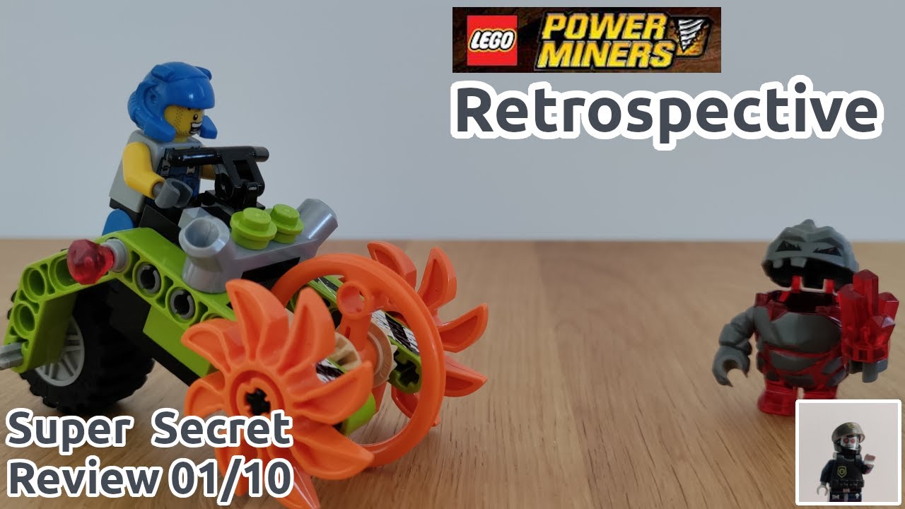 LEGO review 8956: Stone Chopper (2009, Power Miners - 1st Wave) 🔎 - YouTube