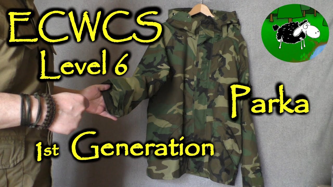 ECWCS Gen 1 Parka | Surplus | Hardshell-Jacke - YouTube