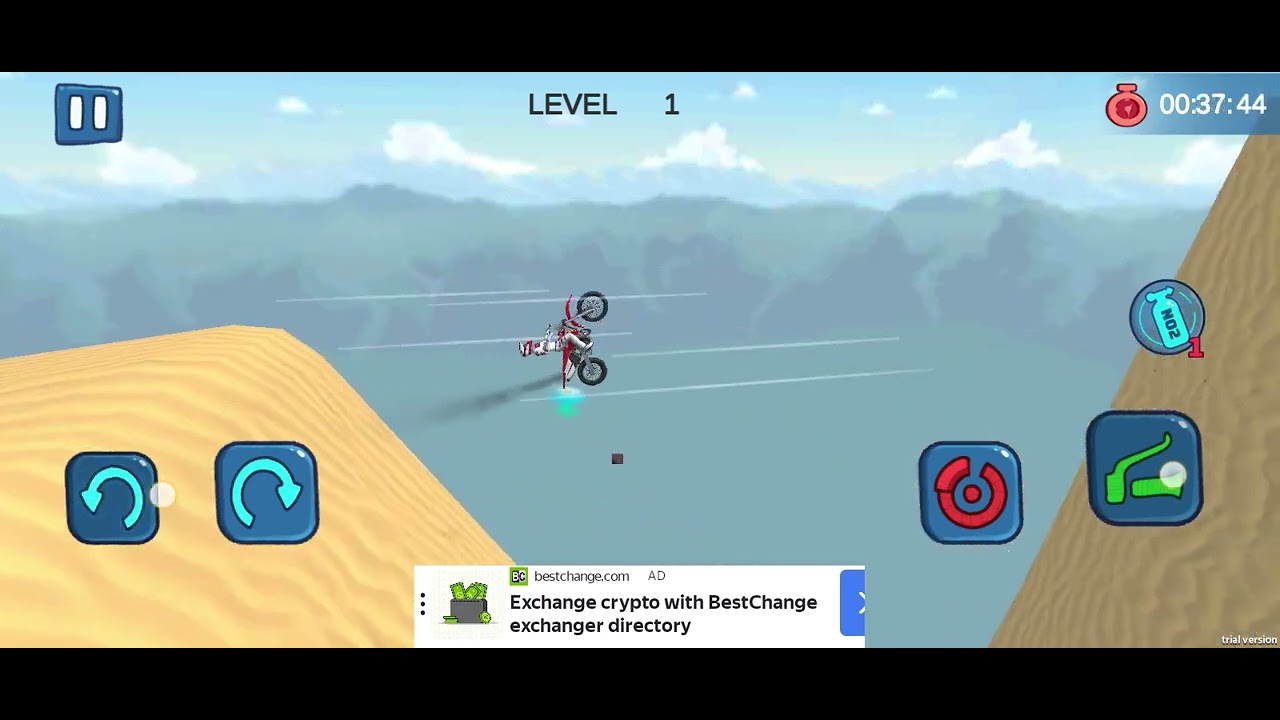 Motocross bike racing game level 1 Gameplay walkthrough solution - YouTube