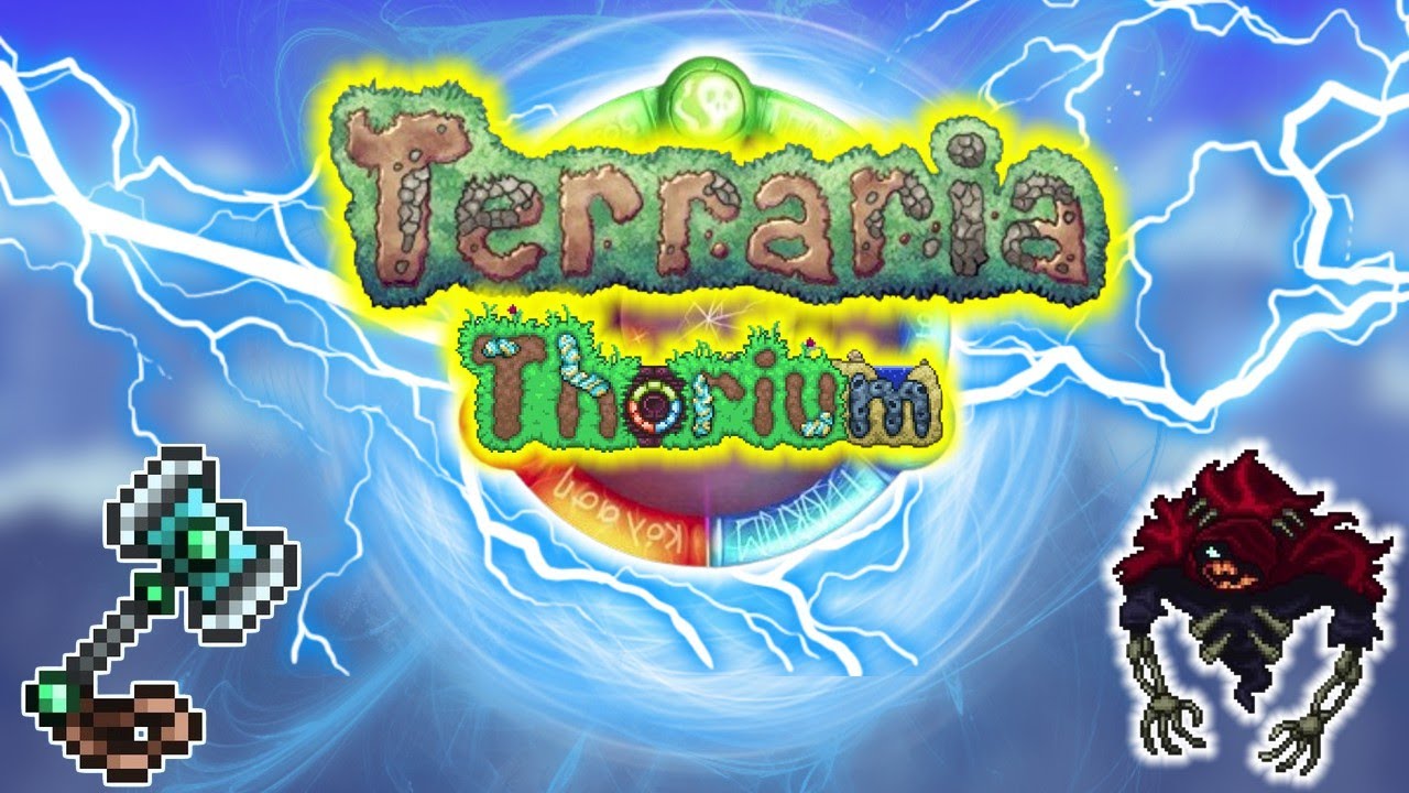 Terrarians FIRST time playing THORIUM!! #1 what class should I pick ...