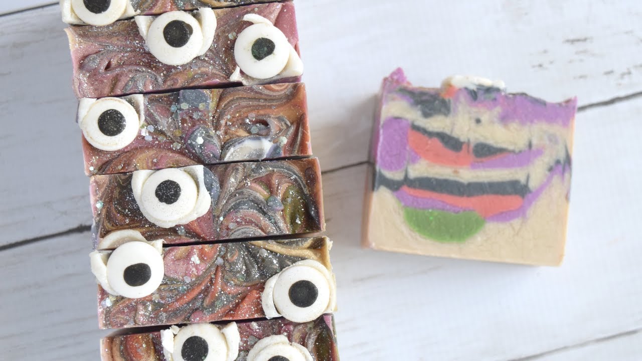 Trick Or Treat Halloween Soap Making - YouTube