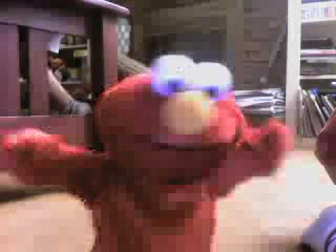 Elmo falls down hard - YouTube