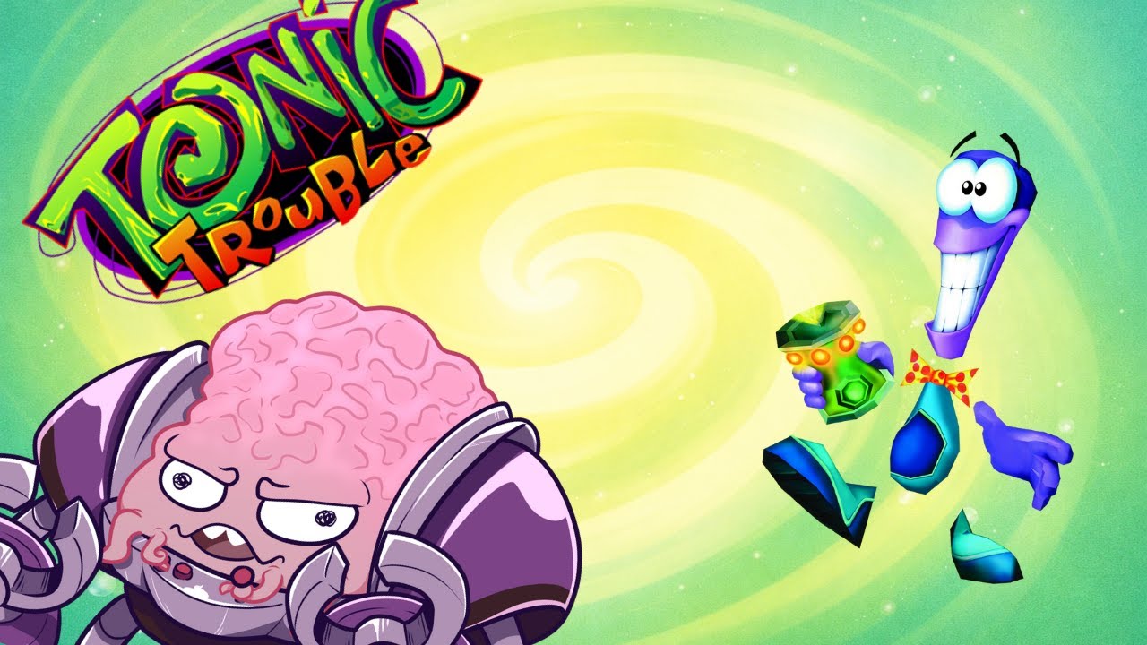 Alien plays an alien in Tonic Trouble Rayman Legends - YouTube