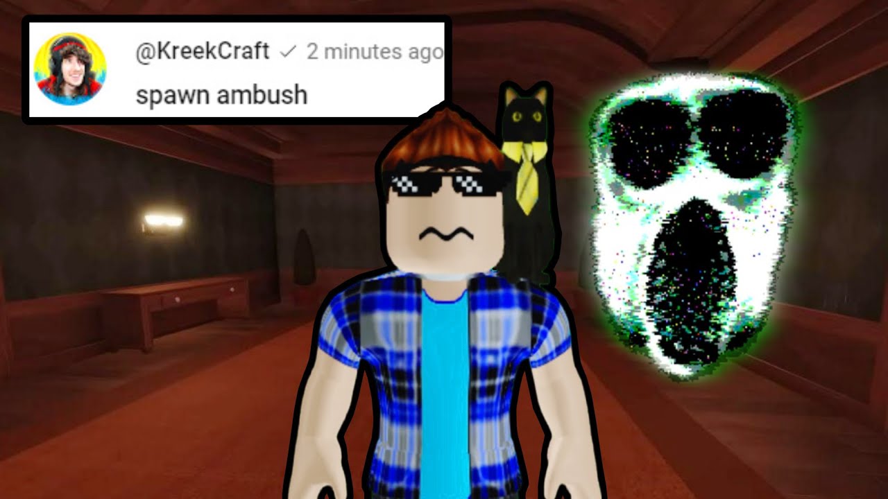 I Let YouTube Chat Control Roblox Doors... - YouTube