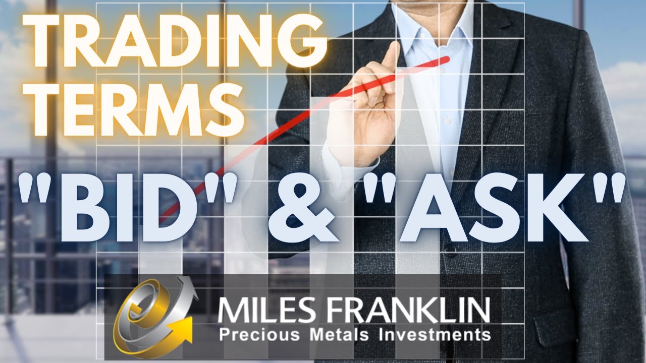"Bid" & "Ask" Explained - YouTube