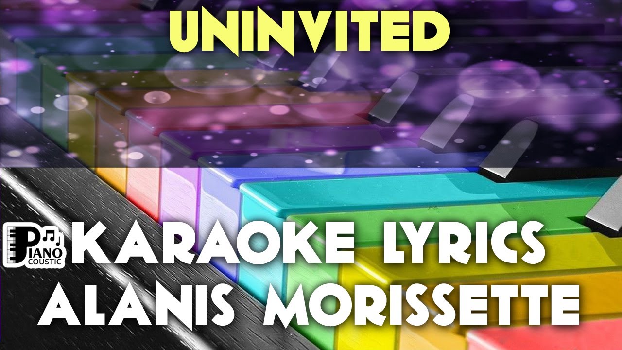 UNINVITED ALANIS MORISSETTE KARAOKE LYRICS VERSION - YouTube