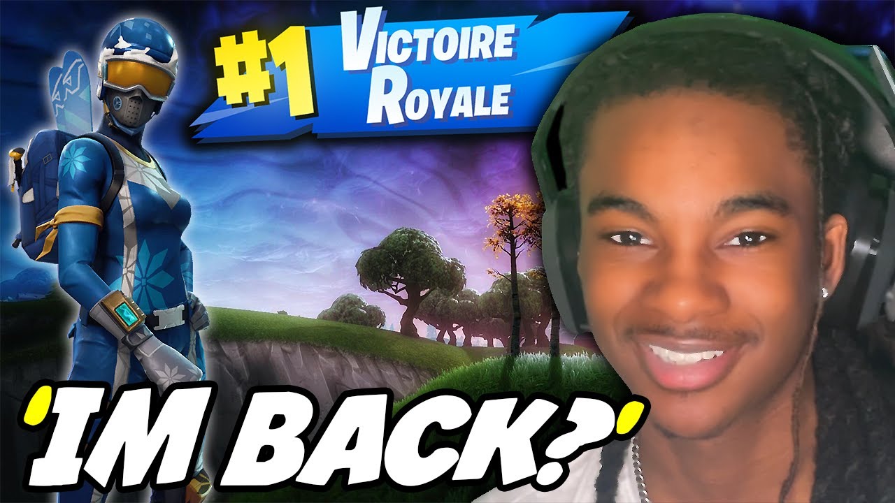 (GAMING VIDEO) AM I BACK PLAYING FORTNITE? FIRST TIME PLAYING FORTNITE ...