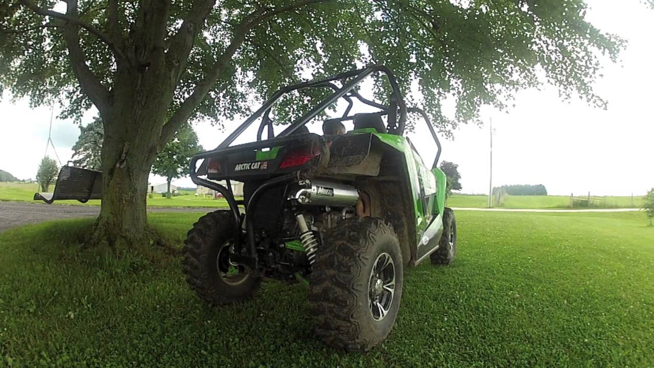 Muzzy Exhaust on Wildcat Trail - YouTube