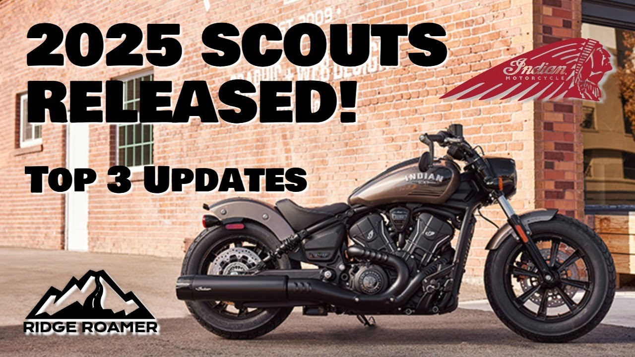 2025 Indian Scout TOP 3 Biggest Changes to Know - Plus More Smaller ...