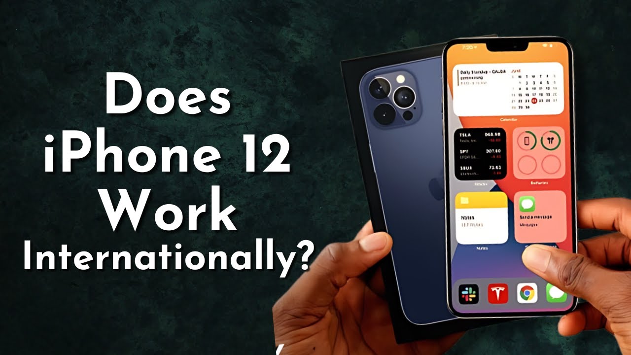 Does iPhone 12 Work Internationally? Here's How! - YouTube