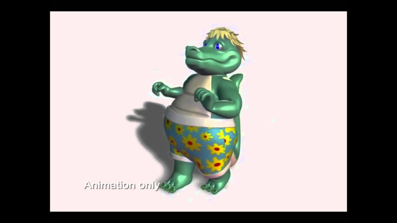 Walk Cycle-alligator - YouTube