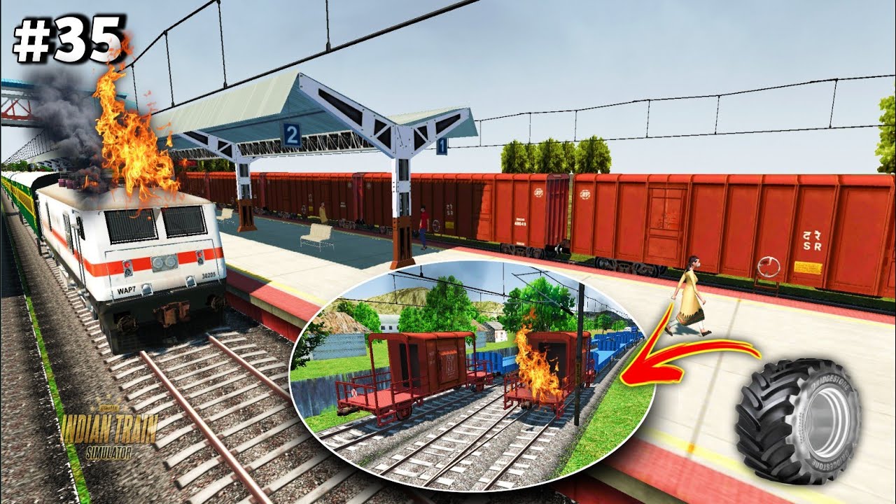 Howrah Intercity Express Train Journey inTrain Simulator | IR-MSTS ...