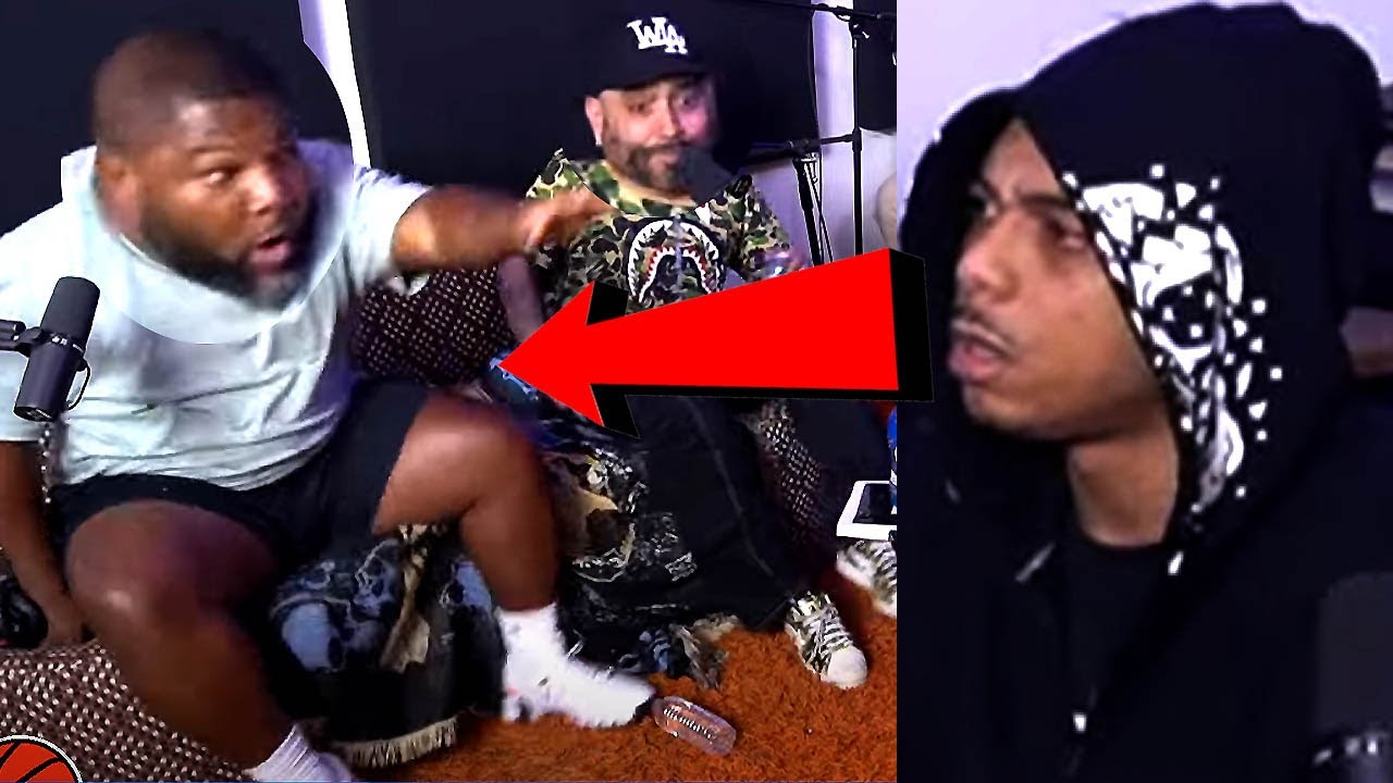 ALMIGHTY SUSPECT SPITS ON BRANDON LIVE ON NO JUMPER (.. IT'S LUSH FAULT ...