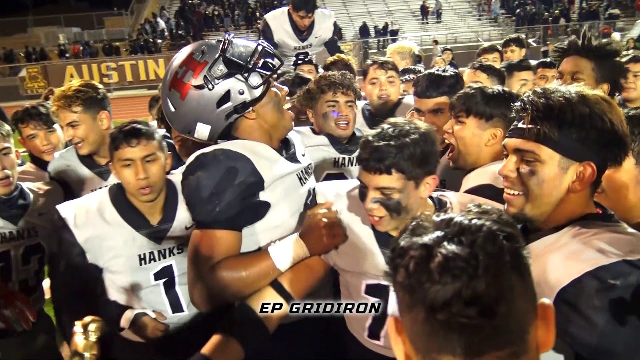 EP GRIDIRON 2019 - Hanks Knights Bi-District Champions - YouTube