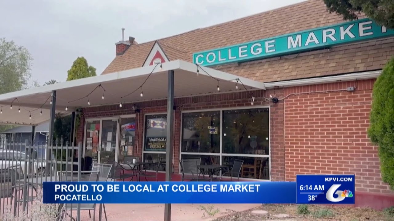 Proud to be Local at the College Market - YouTube