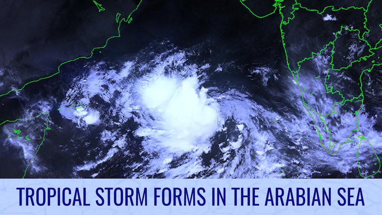 New storm forms in the Arabian Sea - June 6, 2023 - YouTube
