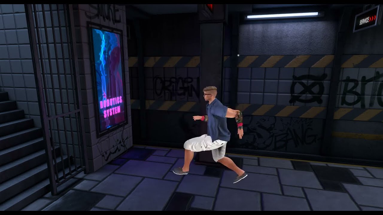 Explosive animation - Run To Flip - YouTube