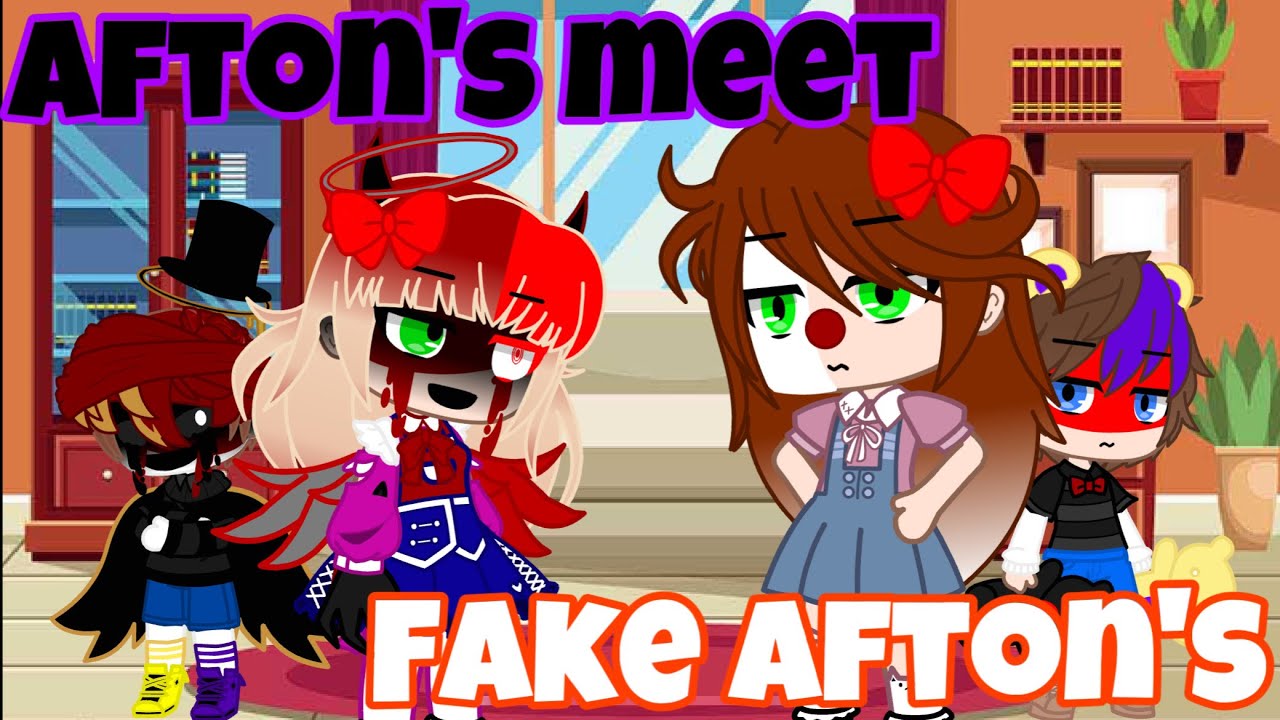 Afton’s meet Fake Aftons || Remake || Gacha club || Shadow the Demon - YouTube