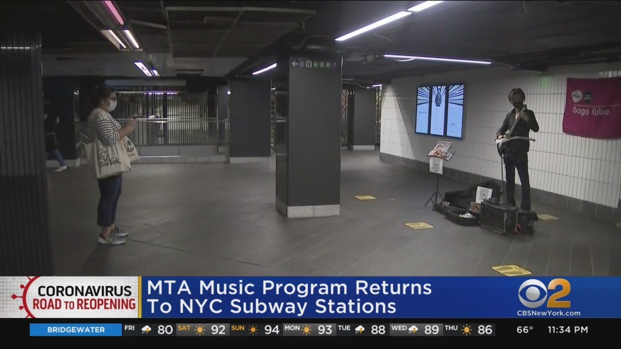 MTA Music Program Returns To NYC Subway Stations - YouTube