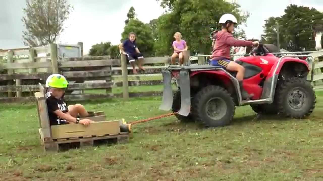 Riding Pallet Style!! - YouTube