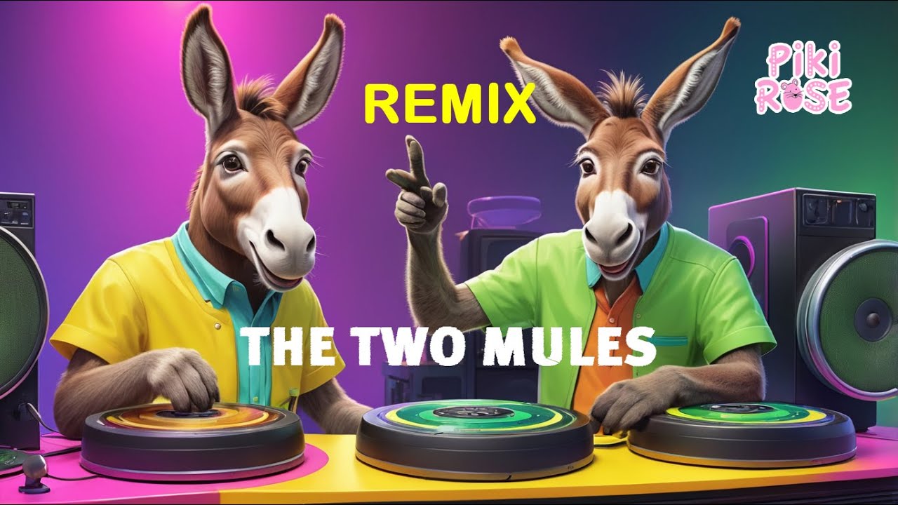En Anglais 🐴 Les Deux Mules – Fable de La Fontaine en Chanson 🎶 "Les ...