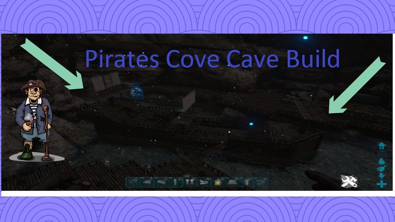 Ark Pirates Cove Base Build - YouTube