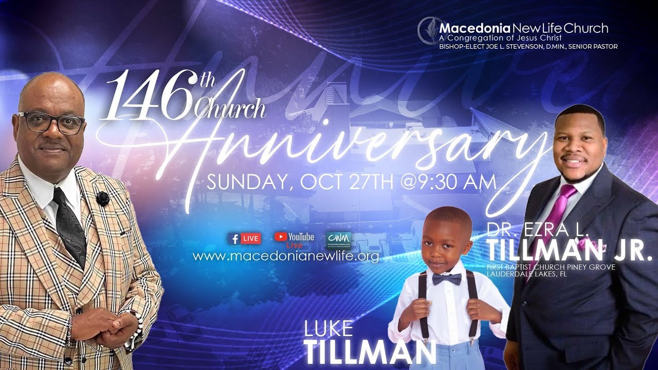146th Church Anniversary Service with Guest Preacher Dr. Ezra L ...