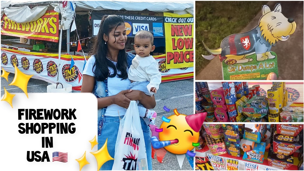 Firework Shopping in USA 🇺🇲 | Unique Firework 👌 - YouTube