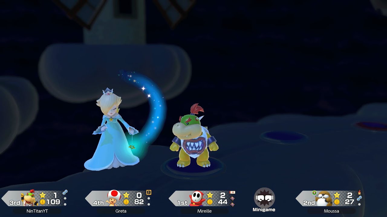 Super Mario Party Jamboree - Bowser Jr. vs Toad vs Monty Mole vs Shy ...