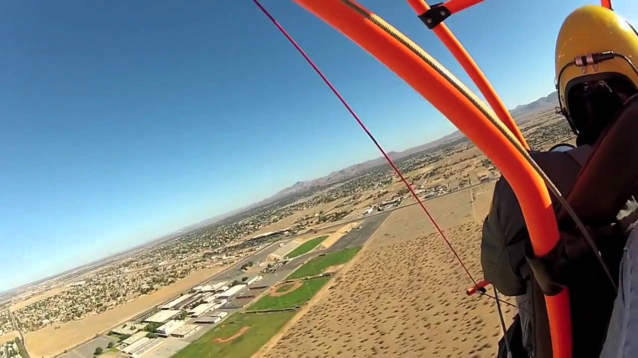 Powered Parachute flying with Inland Paraflite - YouTube
