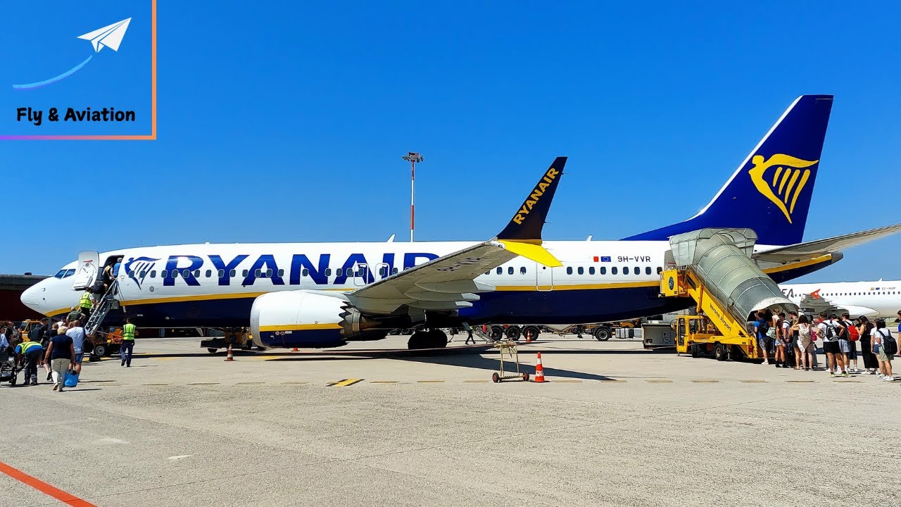 [HD] TRIP REPORT | First Flight on Ryanair B737MAX! | Verona to ...