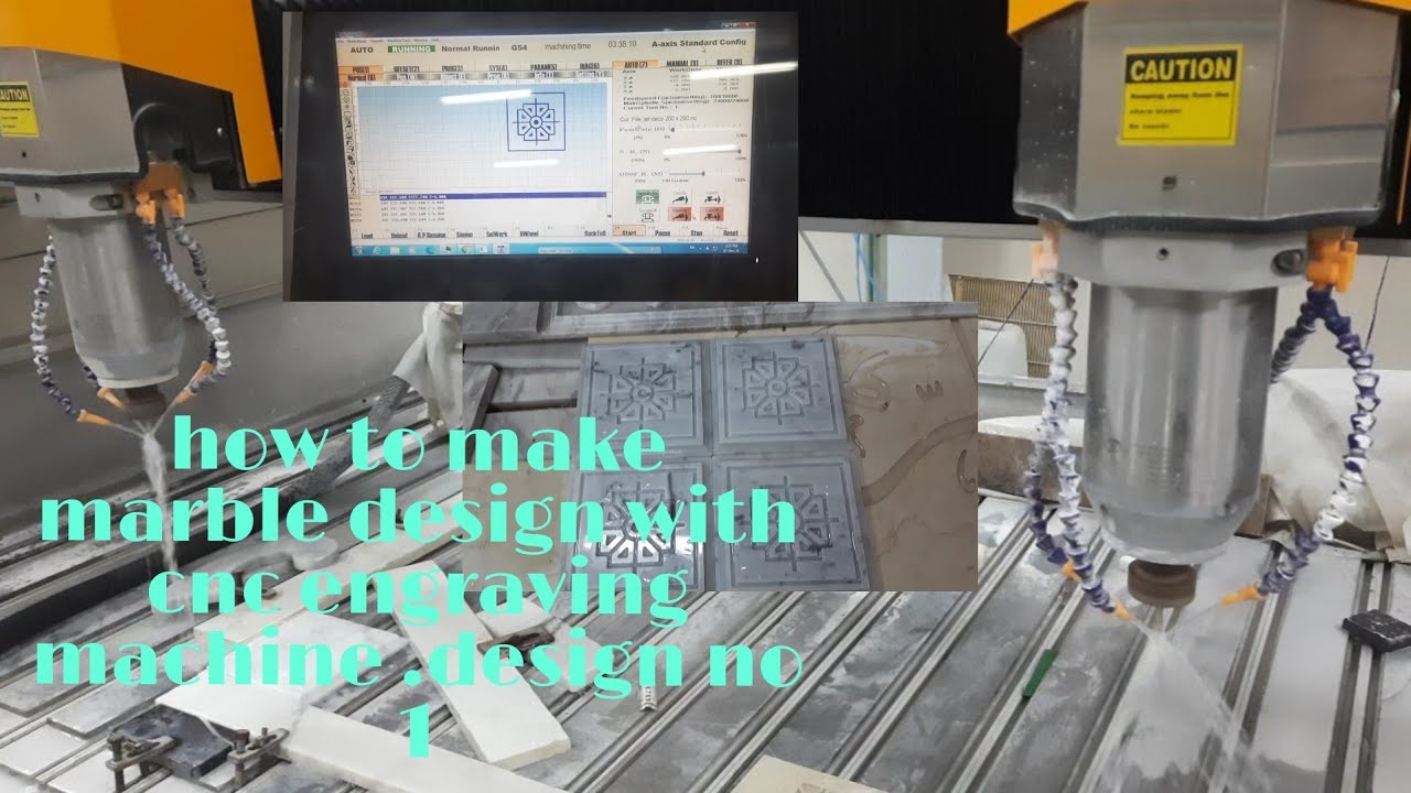 how to make marble design with cnc engraving machine .design no .1 ...