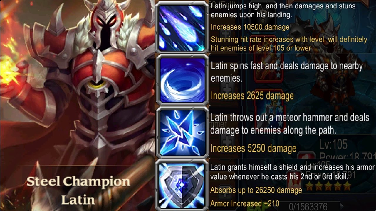 Heroes Charge : Steel Champion from Test Server : Review (Latin) - YouTube