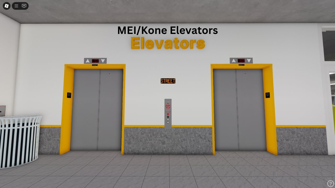 MEI/Kone Elevators @ Hunt Street Parking Garage | Roblox - YouTube