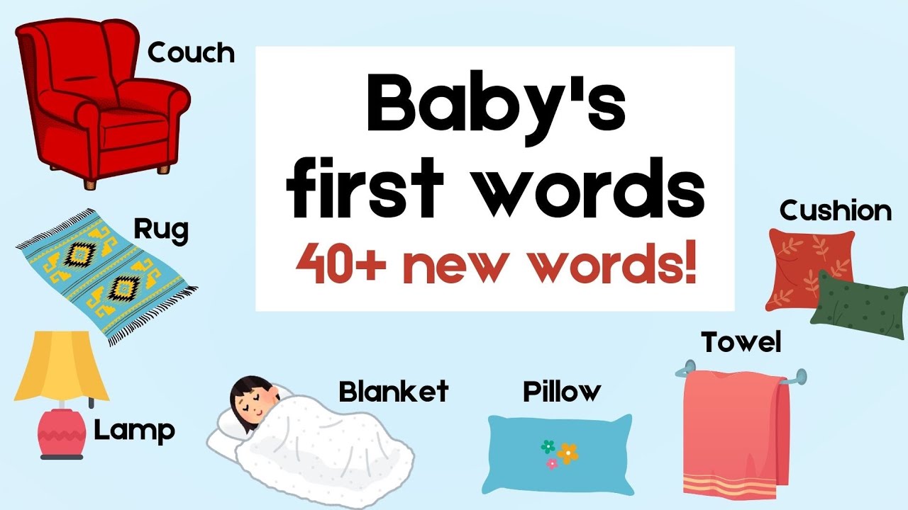 Baby Learns English Vocabulary - Baby Learning Video - YouTube