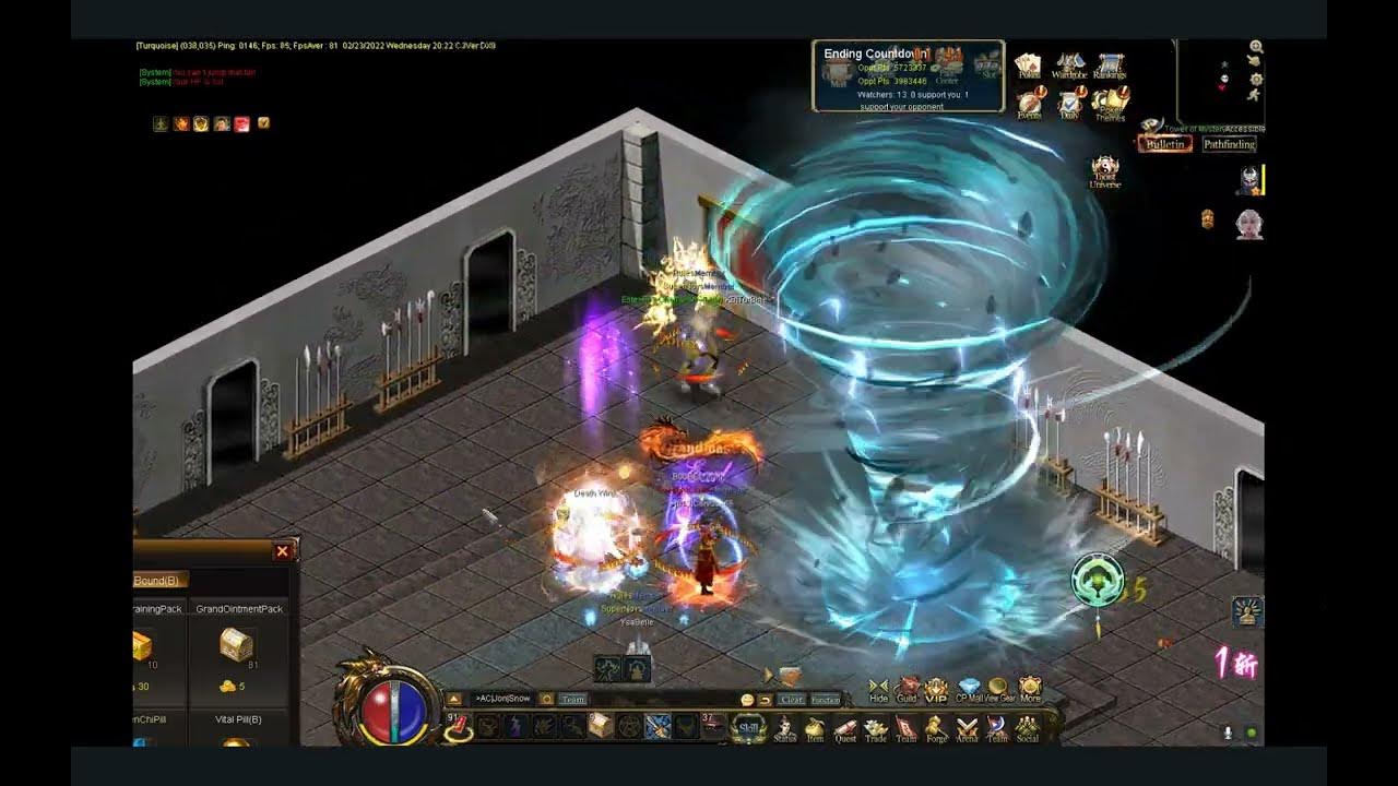 Last Skill Team pk Lv129 Server Turquoise - YouTube