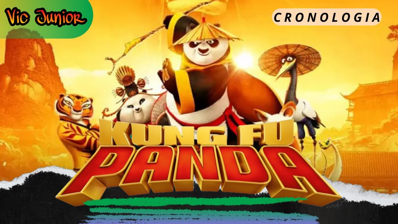 KUNG FU PANDA Saga completa | Resumen - Vic Junior - YouTube
