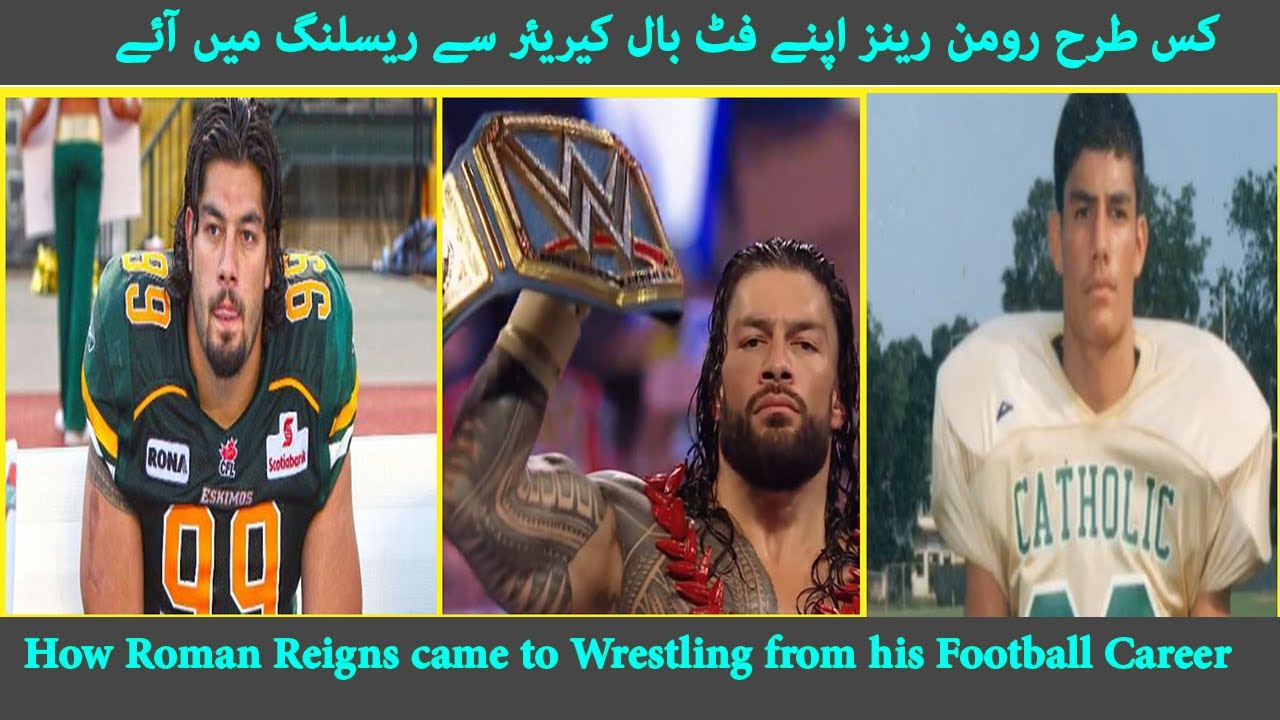 Roman reigns Transformation | From Football player to Wrestling | Zamaa ...