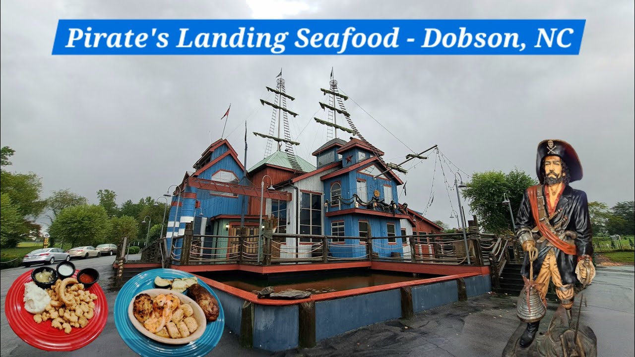 Pirate's Landing Seafood - Elkin, NC - YouTube