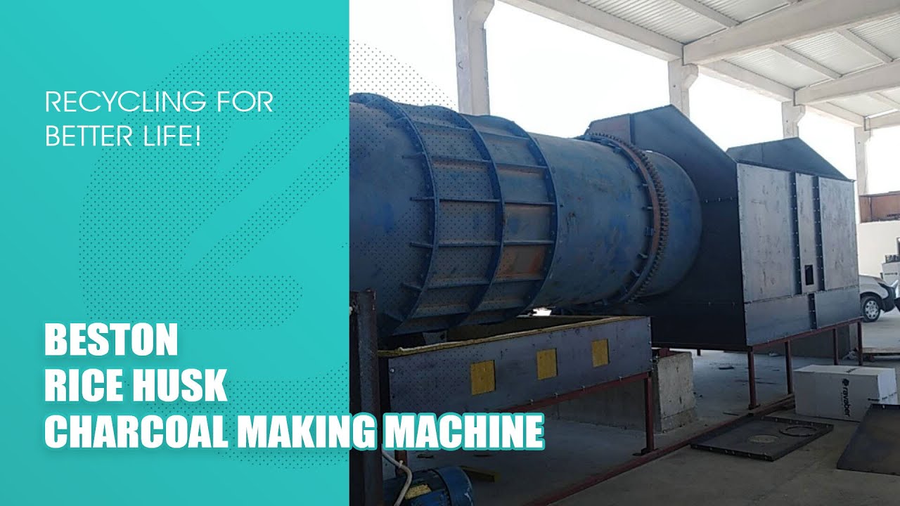 Continuous Rice Hull Carbonizer Machine Design - Beston Group - YouTube