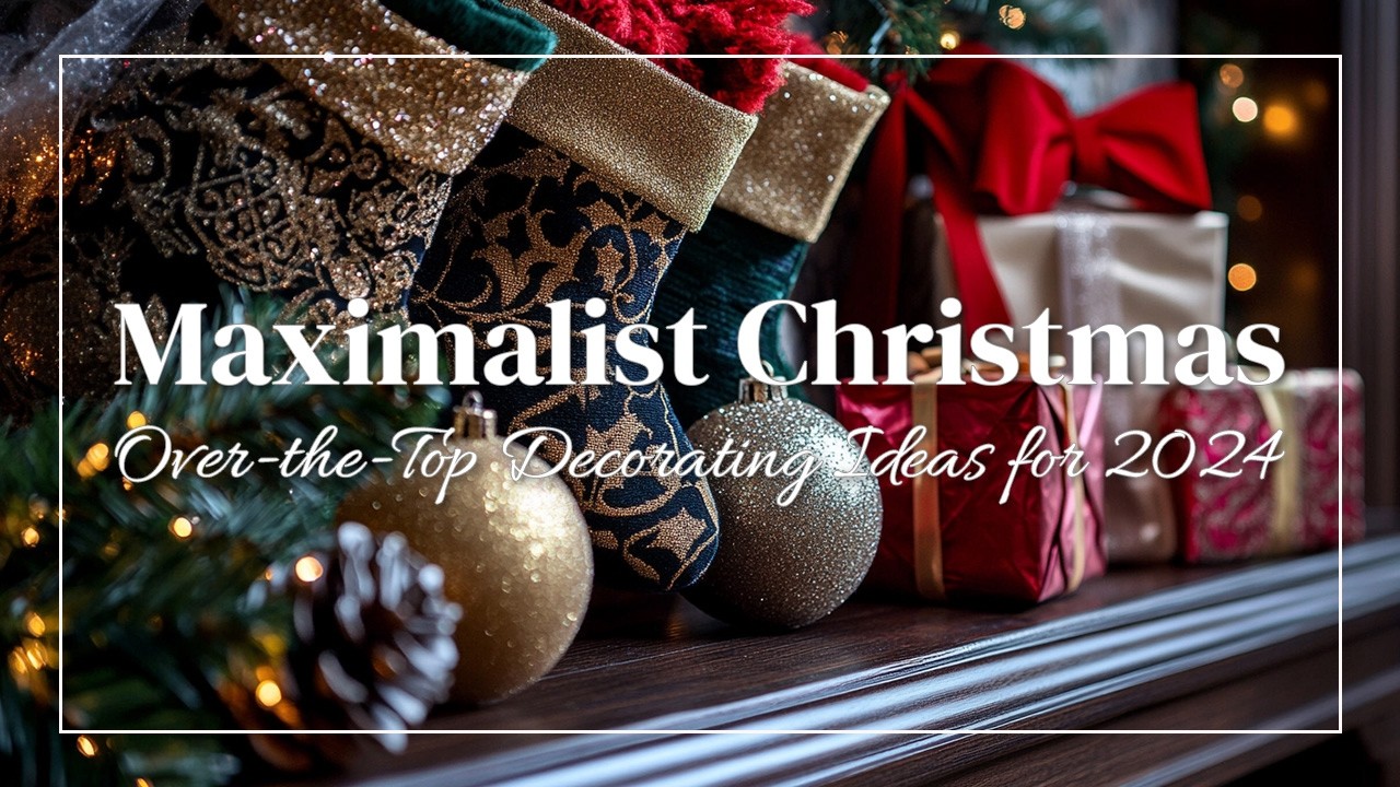 Maximalist Christmas: Over-the-Top Decorating Ideas for 2024! - YouTube