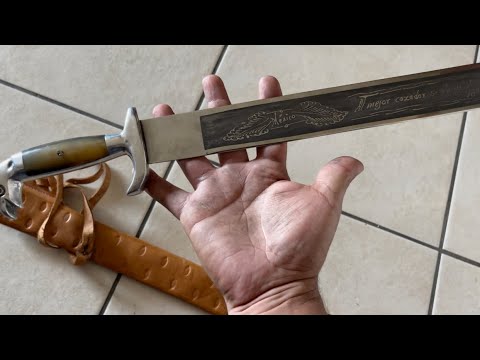 Rare Mexican machete build in 1960 🤯 - YouTube