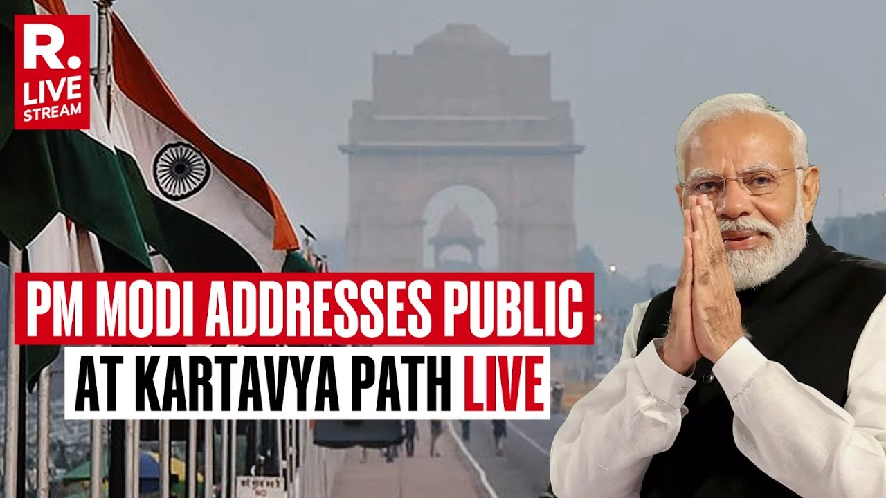 PM Modi LIVE: Prime Minister Narendra Modi Speaks At Kartavya Path ...
